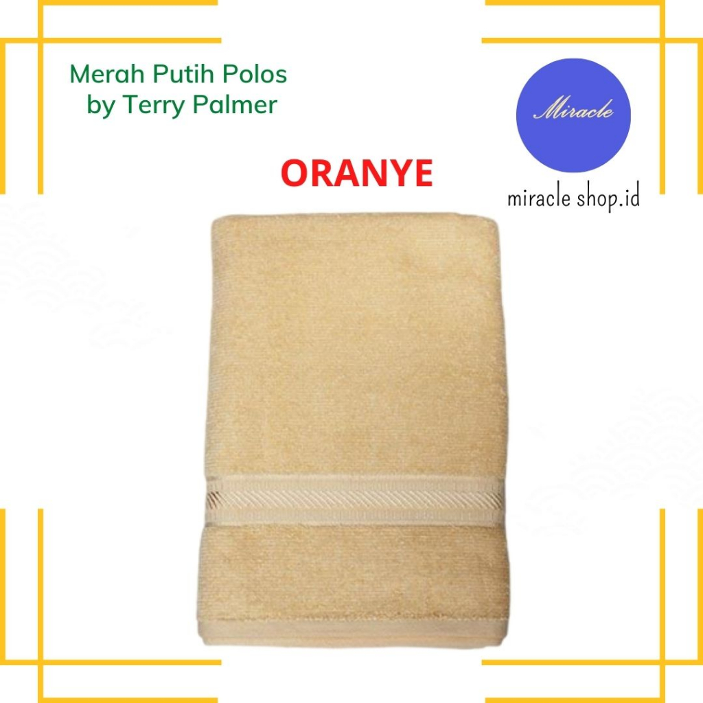 Jual [MS] TERMURAH!! Handuk Merah Putih Polos ukuran 50 x 100 cm ...