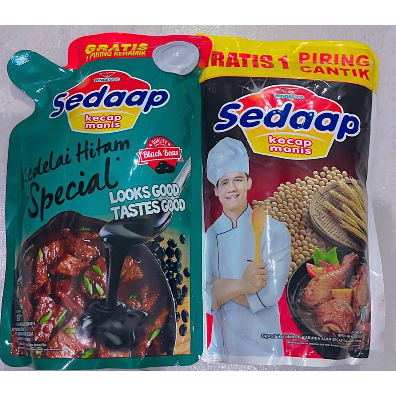 Jual Kecap Sedap Tanpa PIRING 550ml 700g | Shopee Indonesia