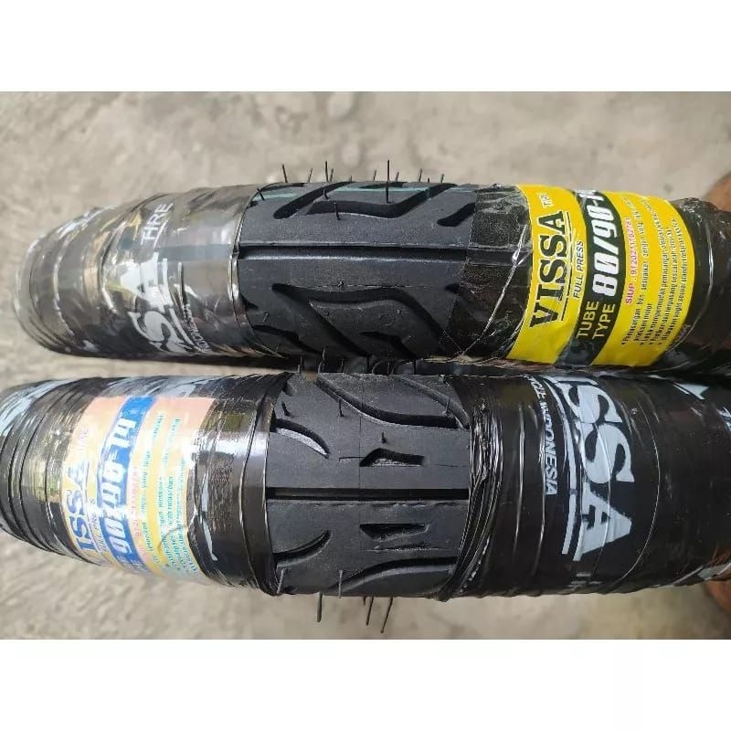 Jual Ban Baru ban metic depan dan belakang buat mio, beat, vario, spin ...