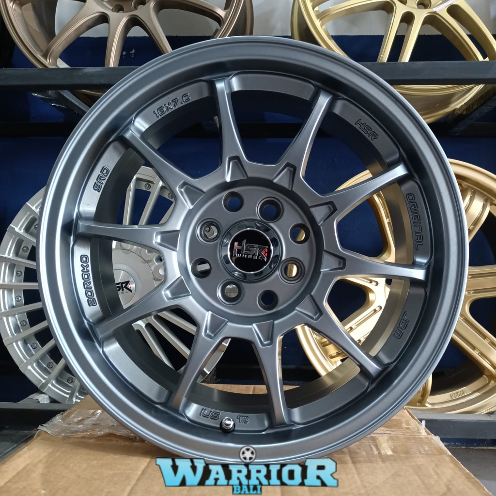 Jual Velg Racing Mobil Avanza Xenia Mobilio Ring 16 HSR BOROKO SRD R16 | Shopee Indonesia
