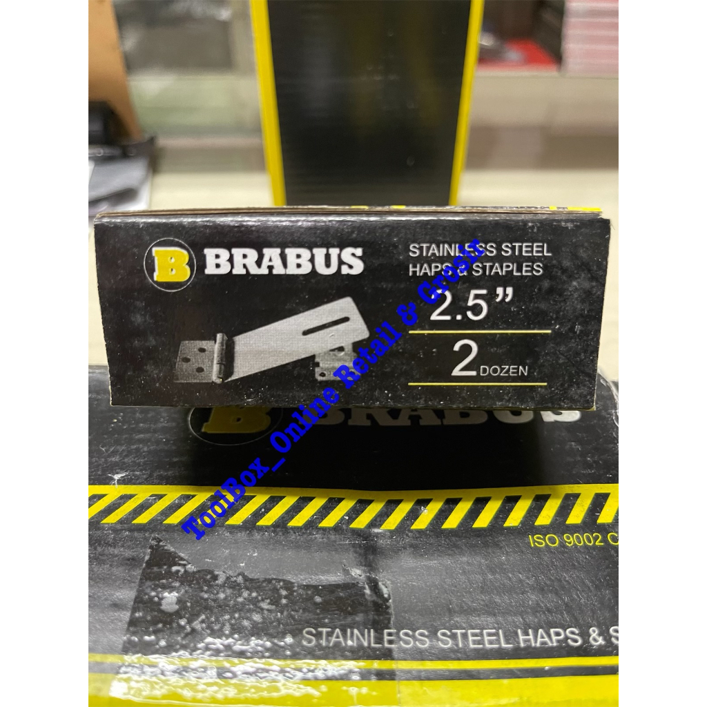 Jual Overpal Gembok Stenlis BRABUS 2 1/2 in (24 set) | Shopee Indonesia