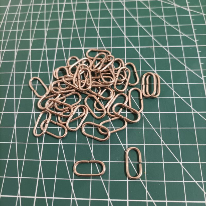 Jual Besi Ring Oval Ukuran 1,5cm 144 Pcs | Shopee Indonesia