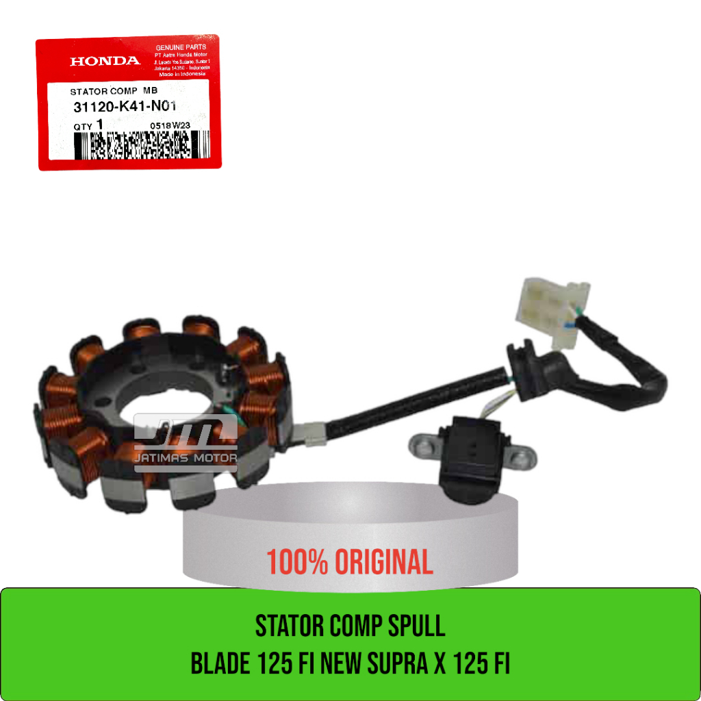 Jual Stator comp spull blade 125 fi new supra x 125 fi 31120-K41-N01 ...