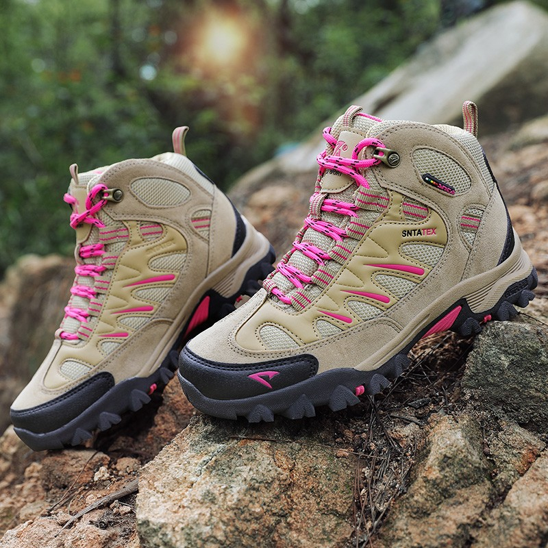 Jual Sepatu Gunung Wanita SNTA 613 Mid Series Semi Waterproof Hiking ...