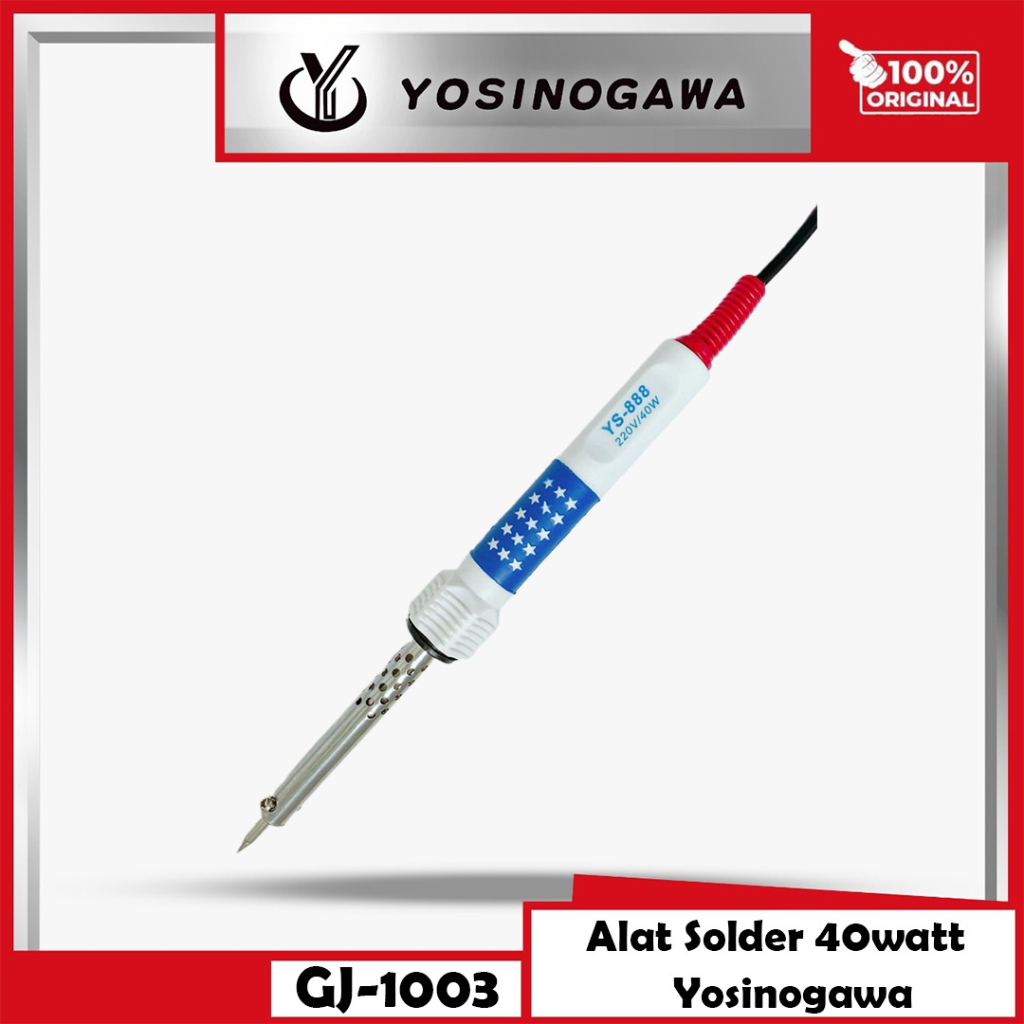 Jual YOSINOGAWA - Solder Plastik 40Watt & 60Watt Solder paket Nasa 40 ...