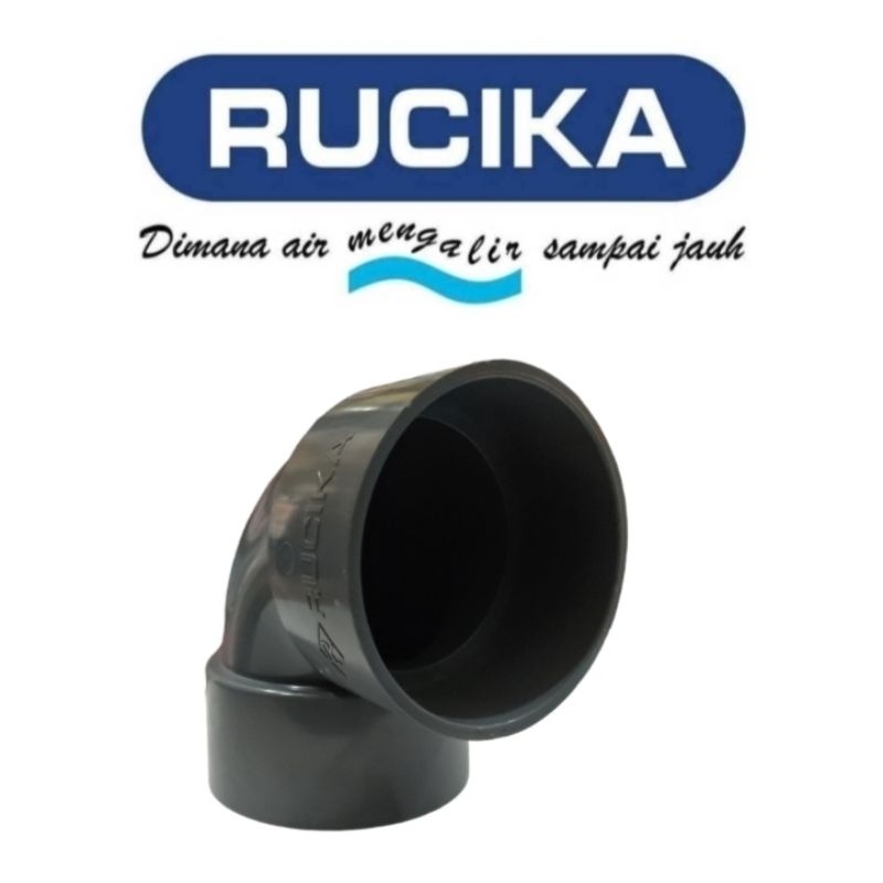 Jual ELBOW RUCIKA D 2" INCH KNEE PIPA PVC (D) ELBOW 2 INCI | Shopee Indonesia