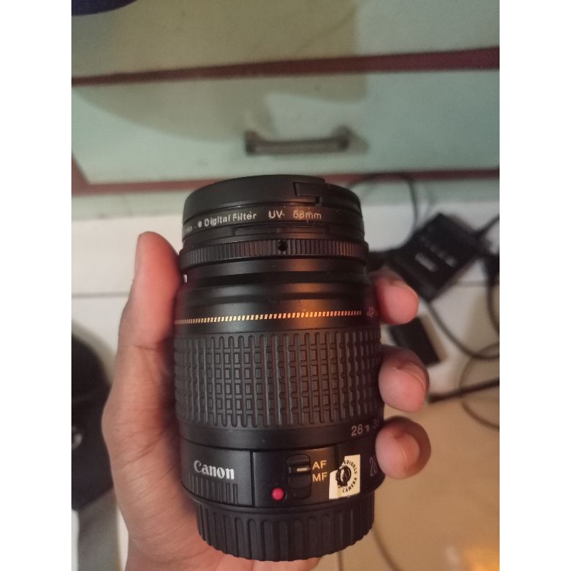 Jual lensa zoom, kit 28-80 ultrasonic bisa APSC bisa FULLFRAME | Shopee ...