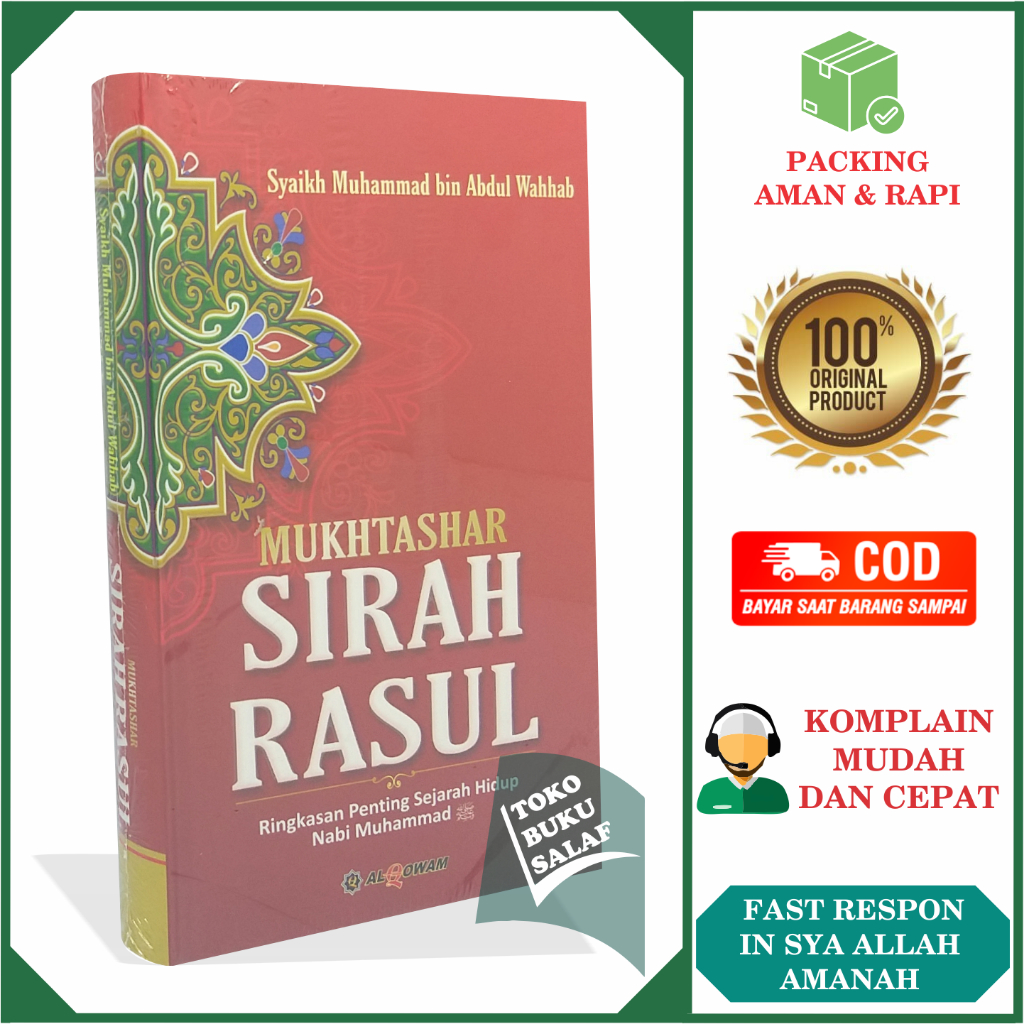 Jual Mukhtashar Sirah Rasul Ringkasan Penting Sejarah Hidup Nabi ...