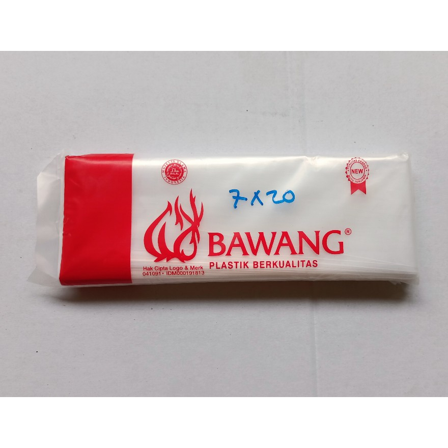 Jual PLASTIK PE CAP BAWANG UKURAN 7X20 | Shopee Indonesia