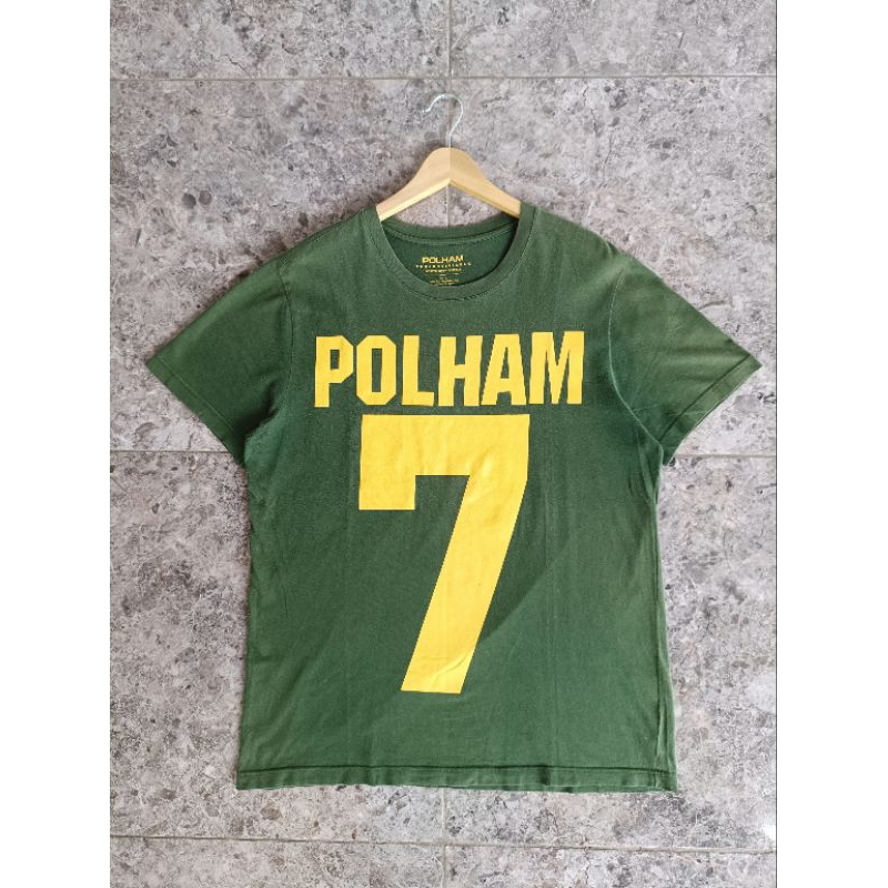 Jual T-shirt Polham Hijau Logo | Shopee Indonesia