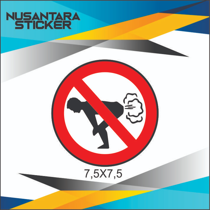Jual Stiker motor dilarang kentut | Shopee Indonesia