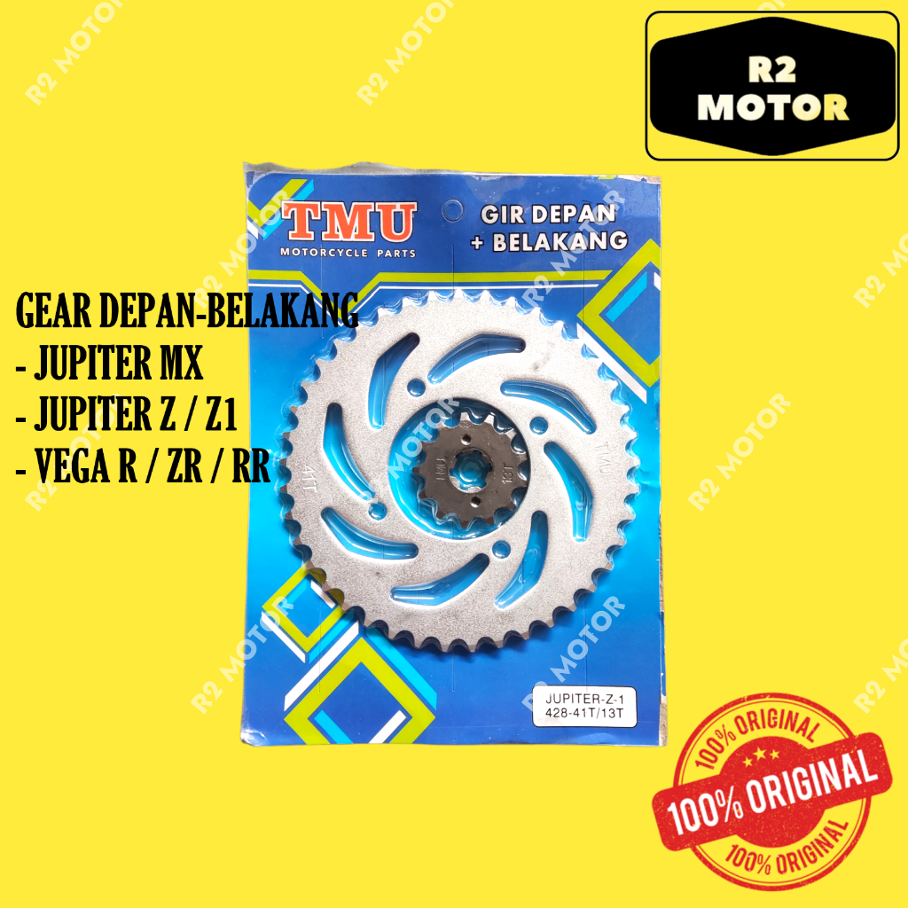 Jual GEAR GER GIR DEPAN BELAKANG TMU YAMAHA JUPITER VEGA FORCE 1 ...