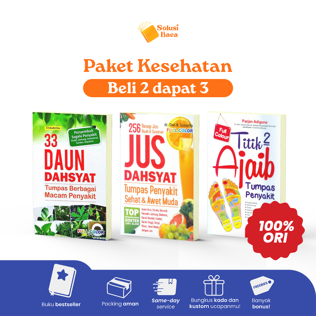 Jual Buku Kesehatan Resep Jus Buah & Sayur - Titik Ajaib Tuntas ...