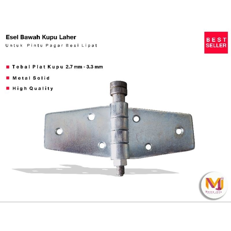 Jual Engsel Bawah Kupu Roda Laher/Bearing | Pintu Pagar Besi, Garasi ...