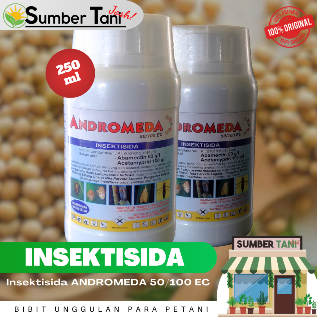 Jual Insektisida ANDROMEDA 50/100EC Kemasan 250ml Orchid Global Makmur | Shopee Indonesia