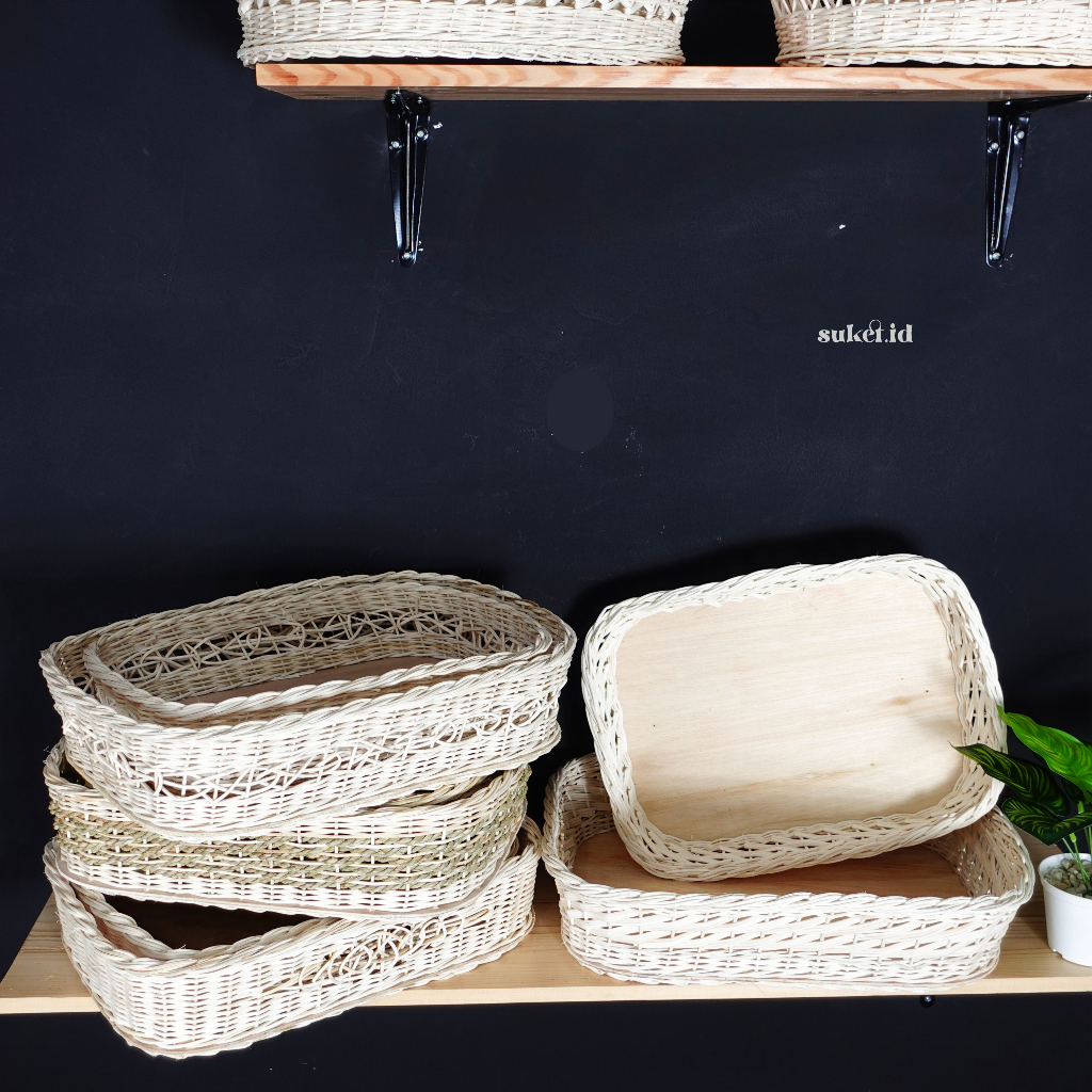 Jual Keranjang Parsel Kotak Rotan / keranjang hantaran rotan kotak ...