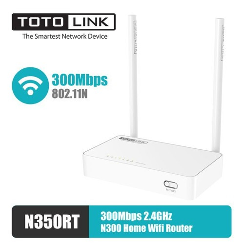 Jual TOTOLINK N350RT - 300Mbps Wireless N Broadband Router | Shopee Indonesia
