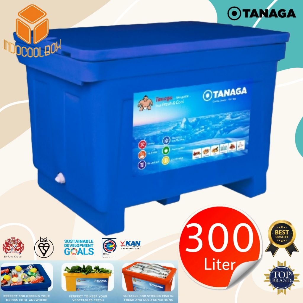 Jual Cooler Box Tanaga 300 Liter Termos Es Kotak Tempat Es Batu Daging ...