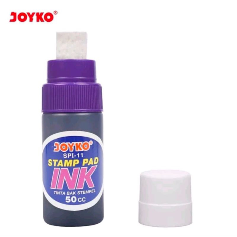 Jual STAMP PAD INK PURPLE REFILL TINTA BAK STEMPEL JOYKO-UNGU SPI-11 ...
