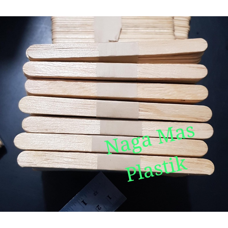 Jual Stik ice cream kayu 1pak isi 50pcs. | Shopee Indonesia
