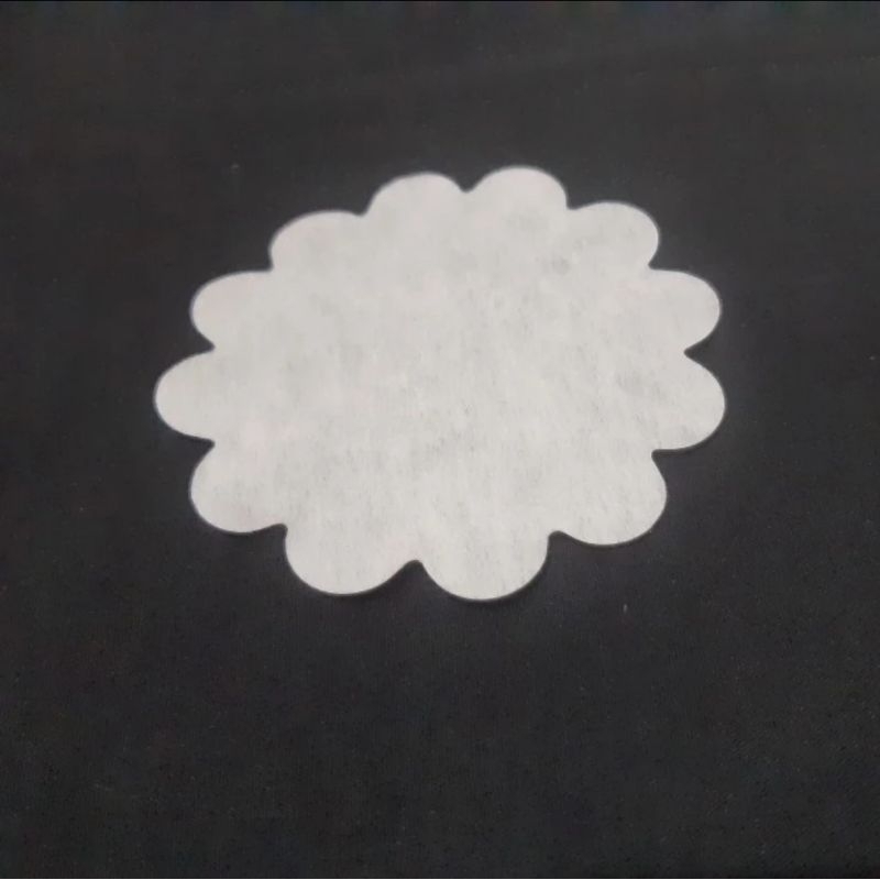 Jual Coaster/tatakan gelas polos bahan kain keras per 100 pcs | Shopee ...