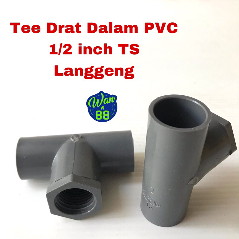 Jual Tee Drat Dalam PVC 1/2” TS Langgeng | Shopee Indonesia