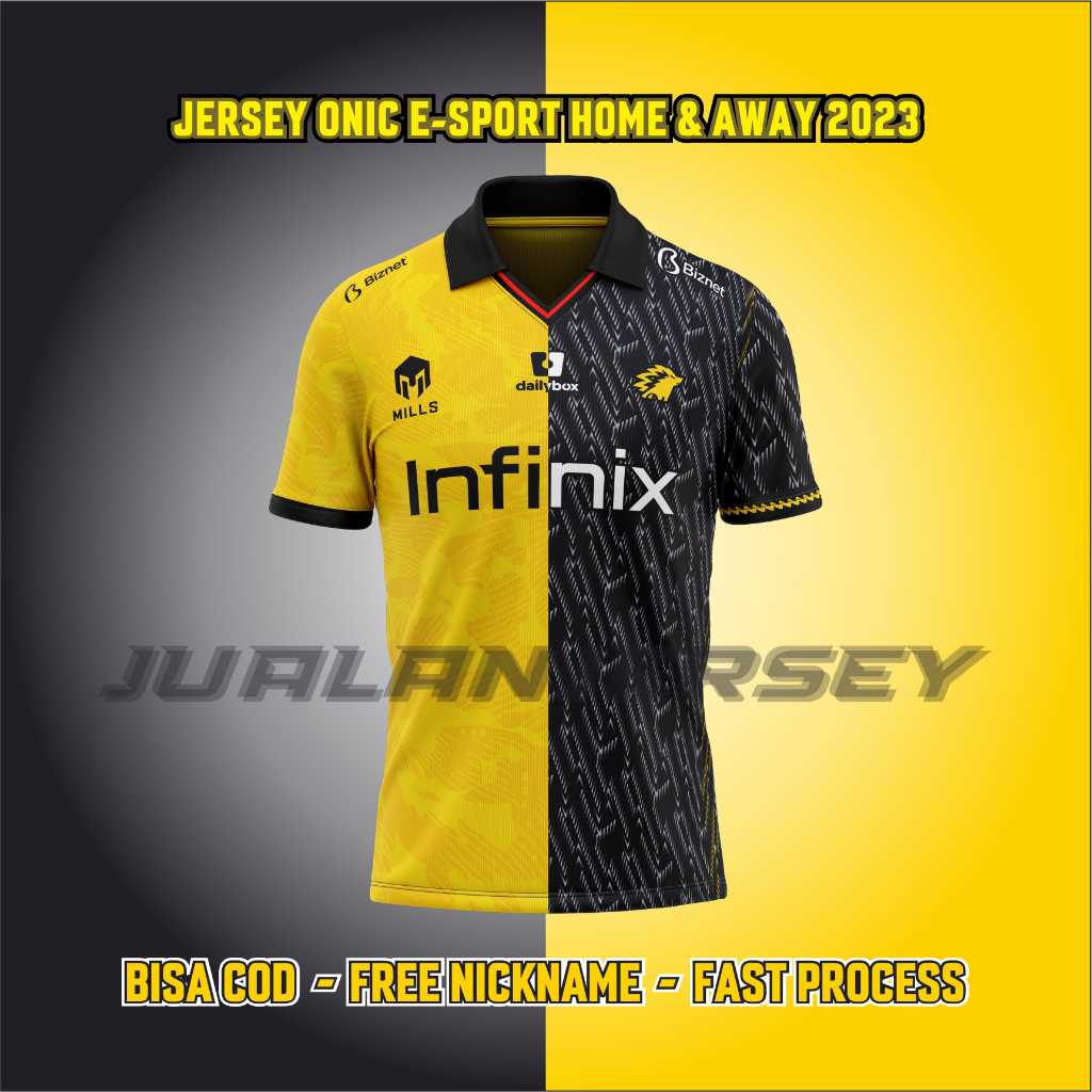 Jual JERSEY ONIC FNATIC 2024 TERBARU (FREE NICKNAME) | Shopee Indonesia