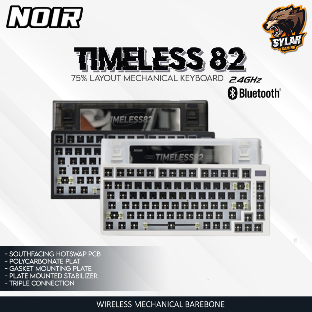 Jual Noir Timeless82 Barebone Wireless Mechanical OLED | Shopee Indonesia