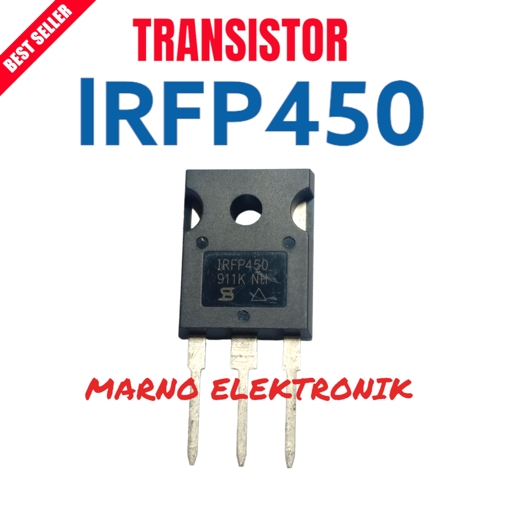 Jual TRANSISTOR TR IRFP450 IRFP 450 IRF 450 IRF450 ASLI ORI ORIGINAL | Shopee Indonesia