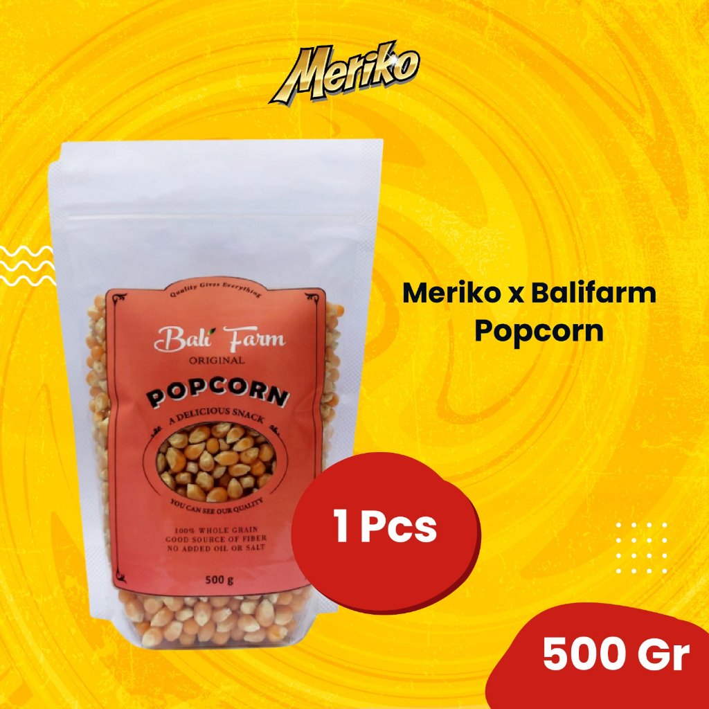Jual Meriko x Biji Jagung Popcorn Kering 500 gr | Shopee Indonesia