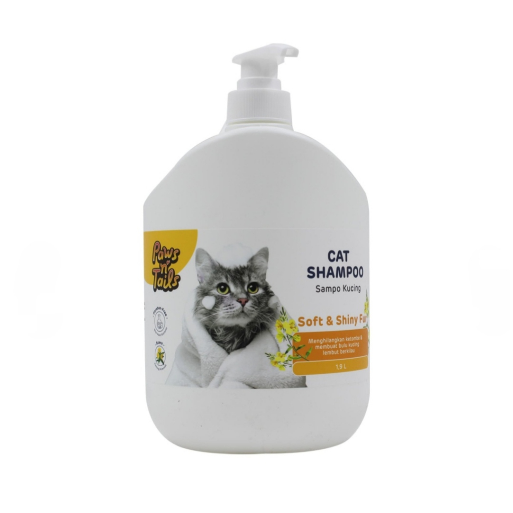 Jual Sampo Untuk Hewan Kucing Paws N Tails Cat Shampoo Soft & Shiny Fur ...
