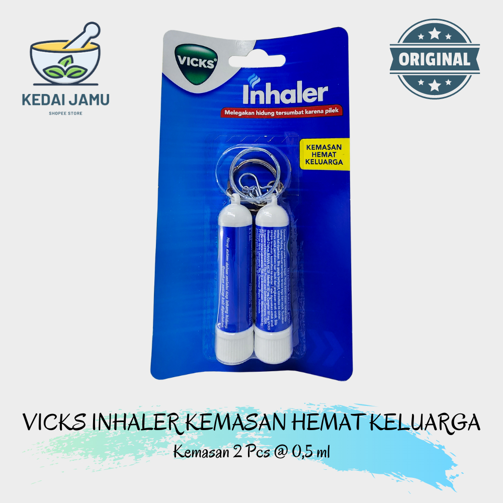 Jual Vicks Inhaler isi 2 Kemasan Hemat | Shopee Indonesia