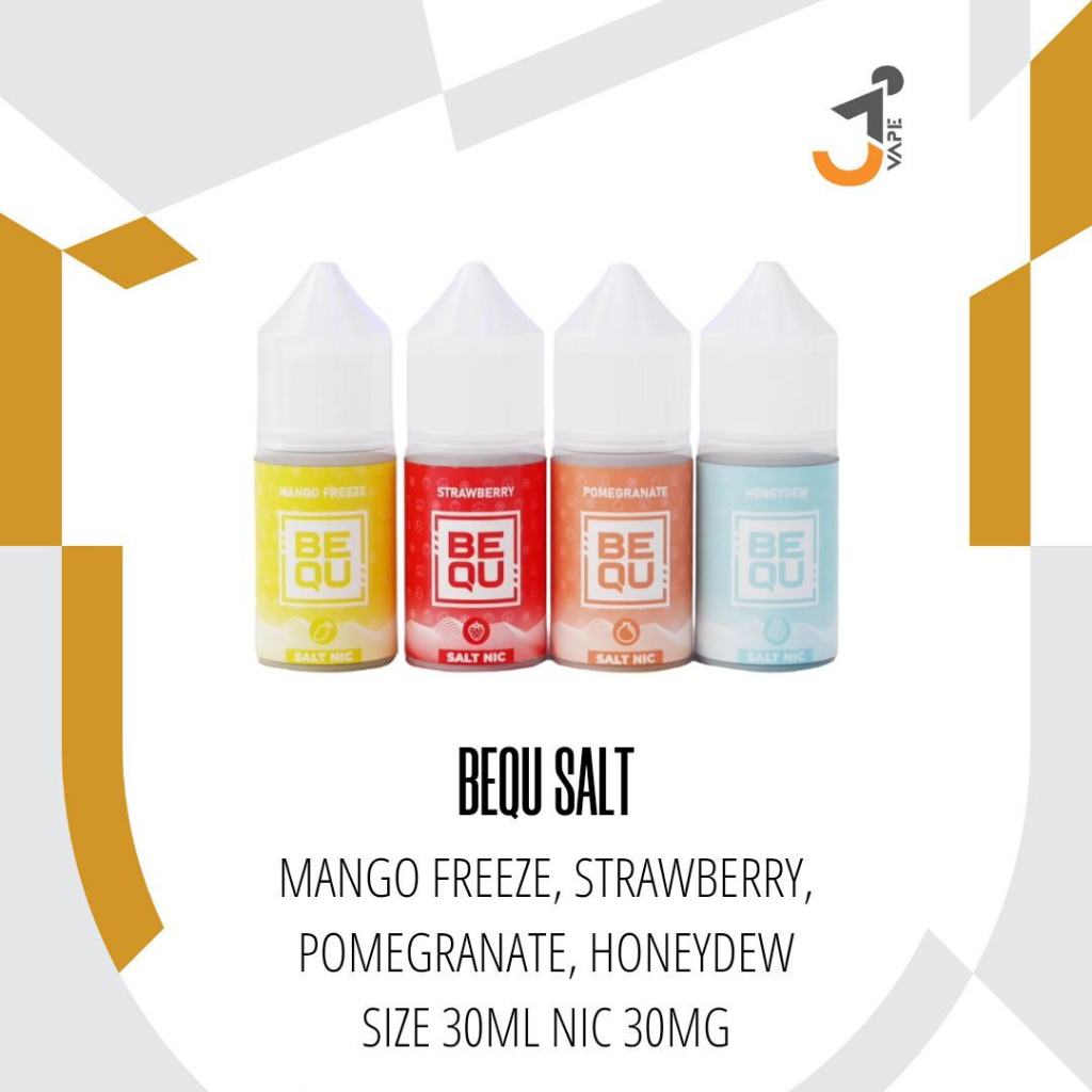 Jual BEQU SALT NIC SERIES 30ML 30MG BY PODA E-LIQUID | Shopee Indonesia