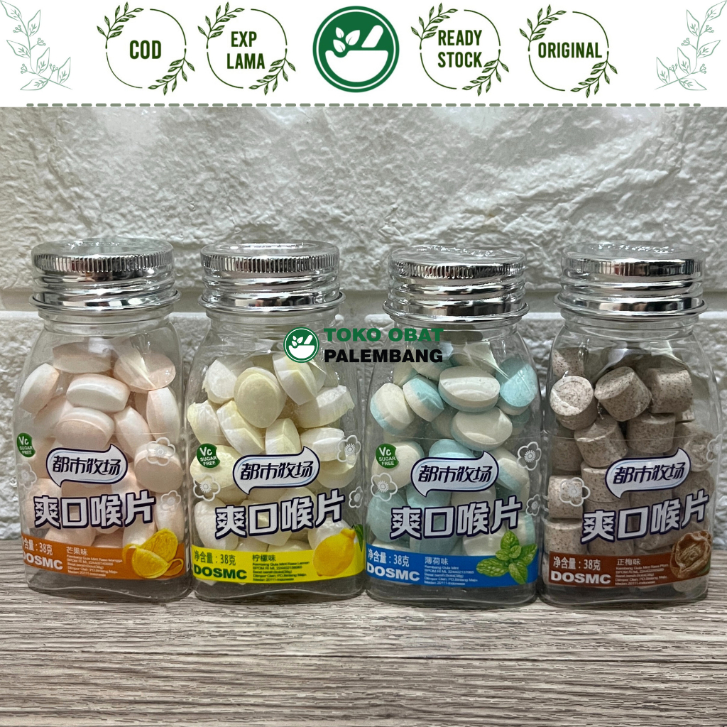 Jual DOSMC KEMBANG GULA MINT RASA PLUM MINT LEMON MANGGA SANCA HAW ...