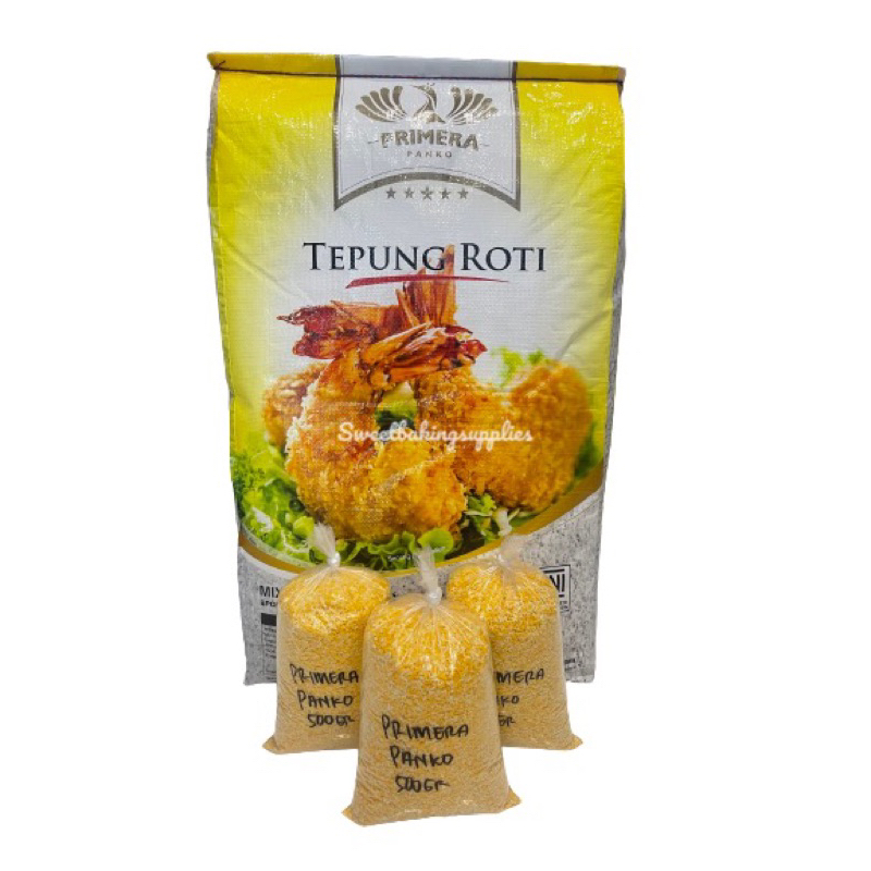 Jual TEPUNG ROTI/PRIMERA PANKO/TEPUNG PANIR/BREAD CRUMBS MIX REPACK ...