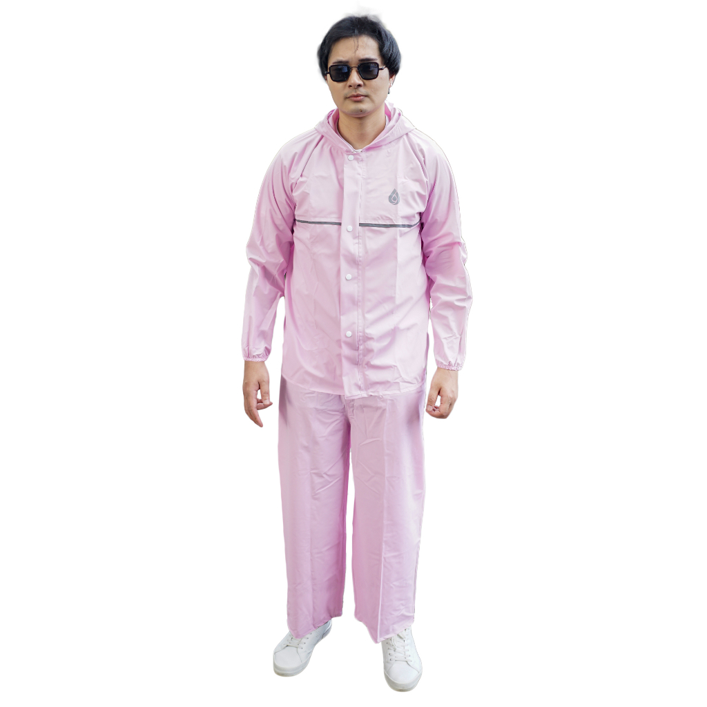 Jual Guyur Jas hujan List RAINCOAT Setelan Pria Wanita dewasa Anti ...