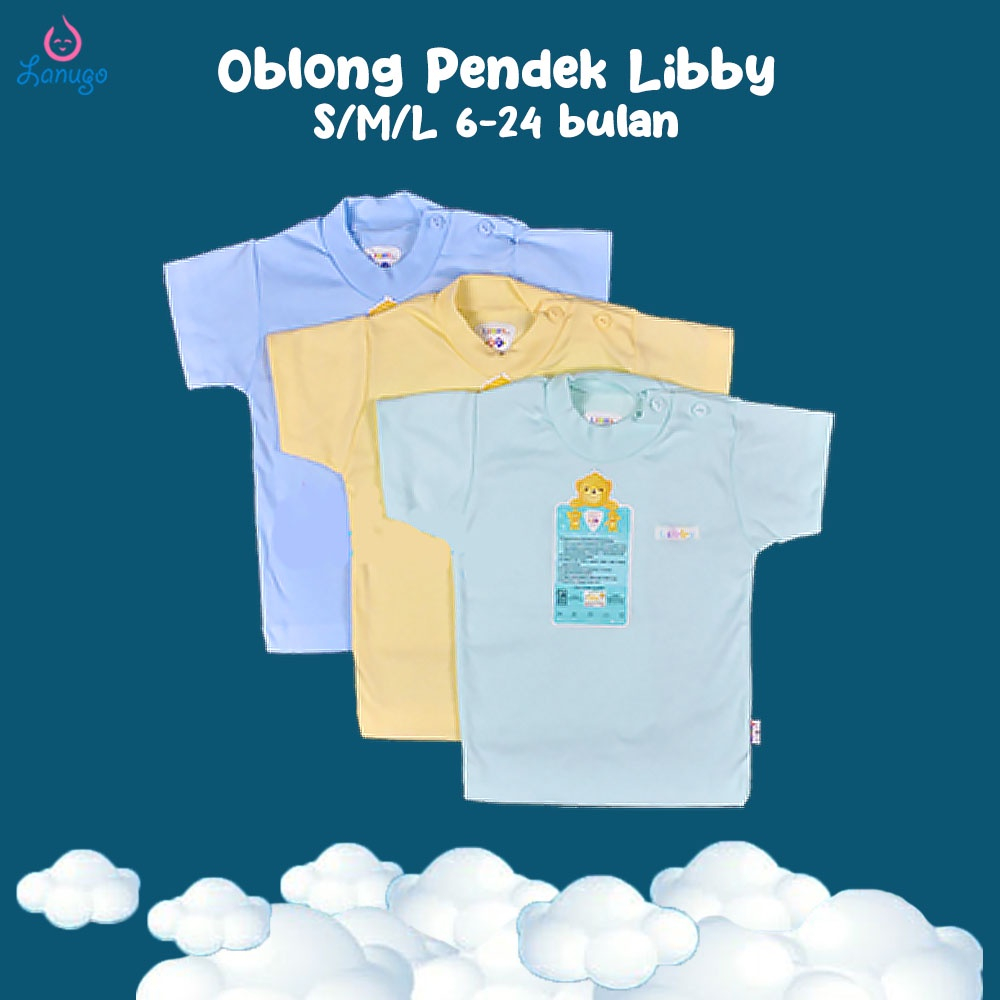 Jual Baju Pendek LIBBY BABY Baju Pendek Anak Kecil Polos Warna 3 PCS | Shopee Indonesia