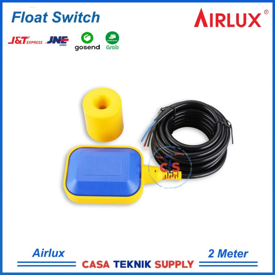 Jual Float Switch Pompa Airlux kabel 2 meter | Shopee Indonesia