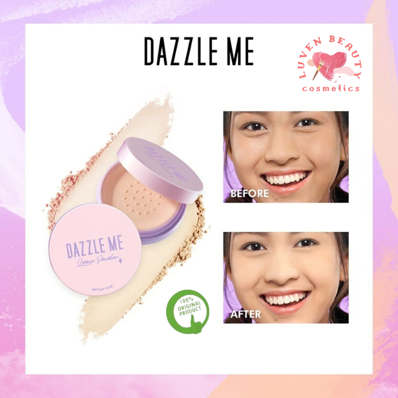 Jual [ORI & BPOM] DAZZLE ME Always Setting Loose Powder BPOM | Super ...