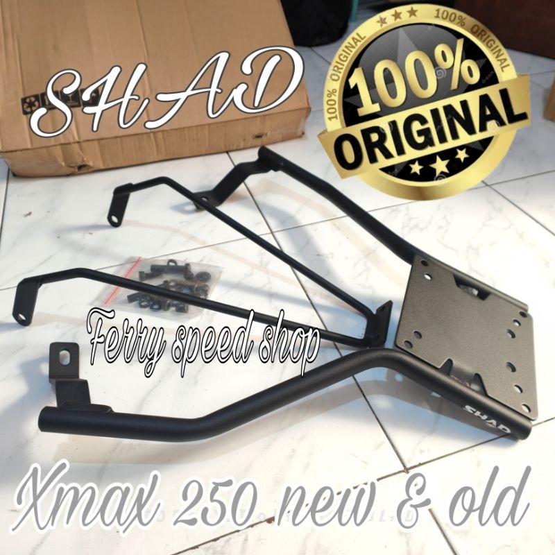 Jual SHAD Original Master rack shad Yamaha Xmax 250 / Bracket box ...