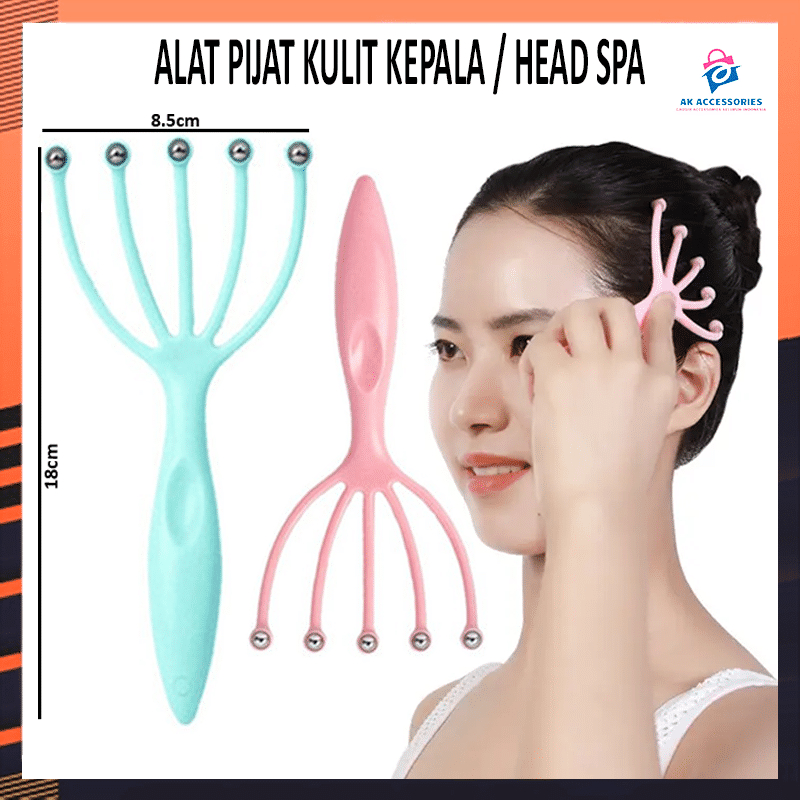 Jual AKACC BOKOMA ALAT PIJAT TERAPI KEPALA/BADAN / HEAD SPA MASSAGER ...