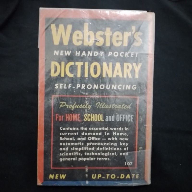 Jual buku | webster's new handy pocket dictionary self-pronouncing ...