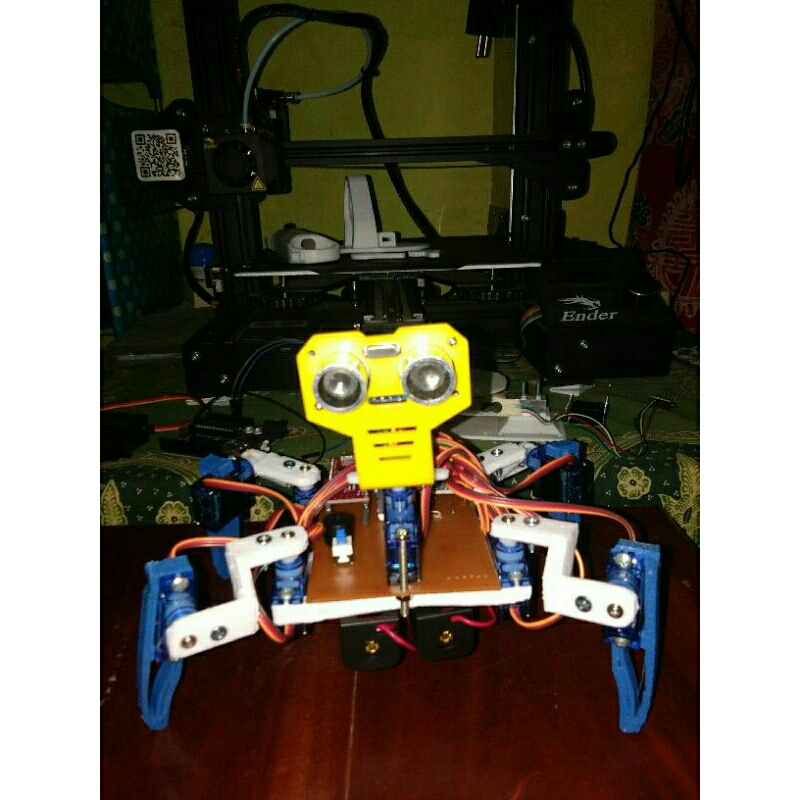 Jual Arduino project + source code spider laba laba robot arduino ...