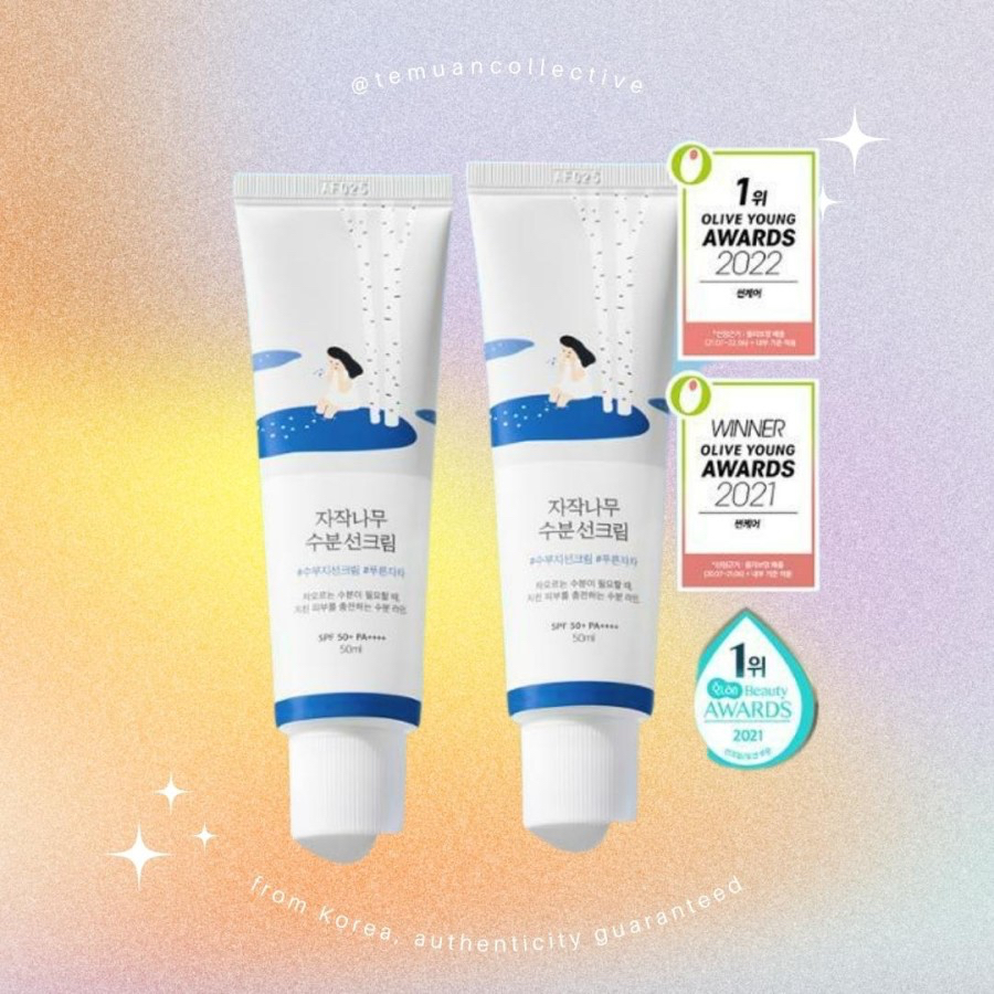 Jual RoundLab Birch Moisturizing Sunscreen SPF 50+, PA++++ ROUND LAB ...