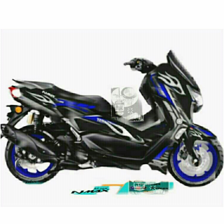 Jual decal nmax 2023-17full blok stiker variasi custom suka2 | Shopee ...