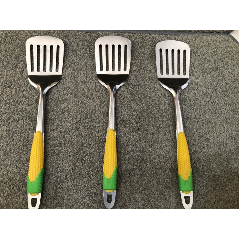 Jual SPATULA GORENG / SUTIL / SENDOK GORENG BERBENTUK JAGUNG | Shopee ...
