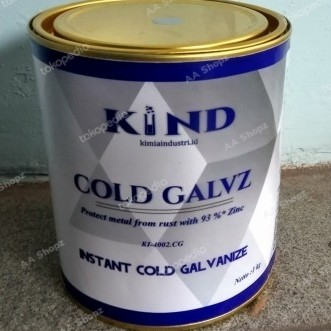 Jual Cat Kemasan 5kg KIND Cold galvz Cat - Cold Galvanize Compound ...