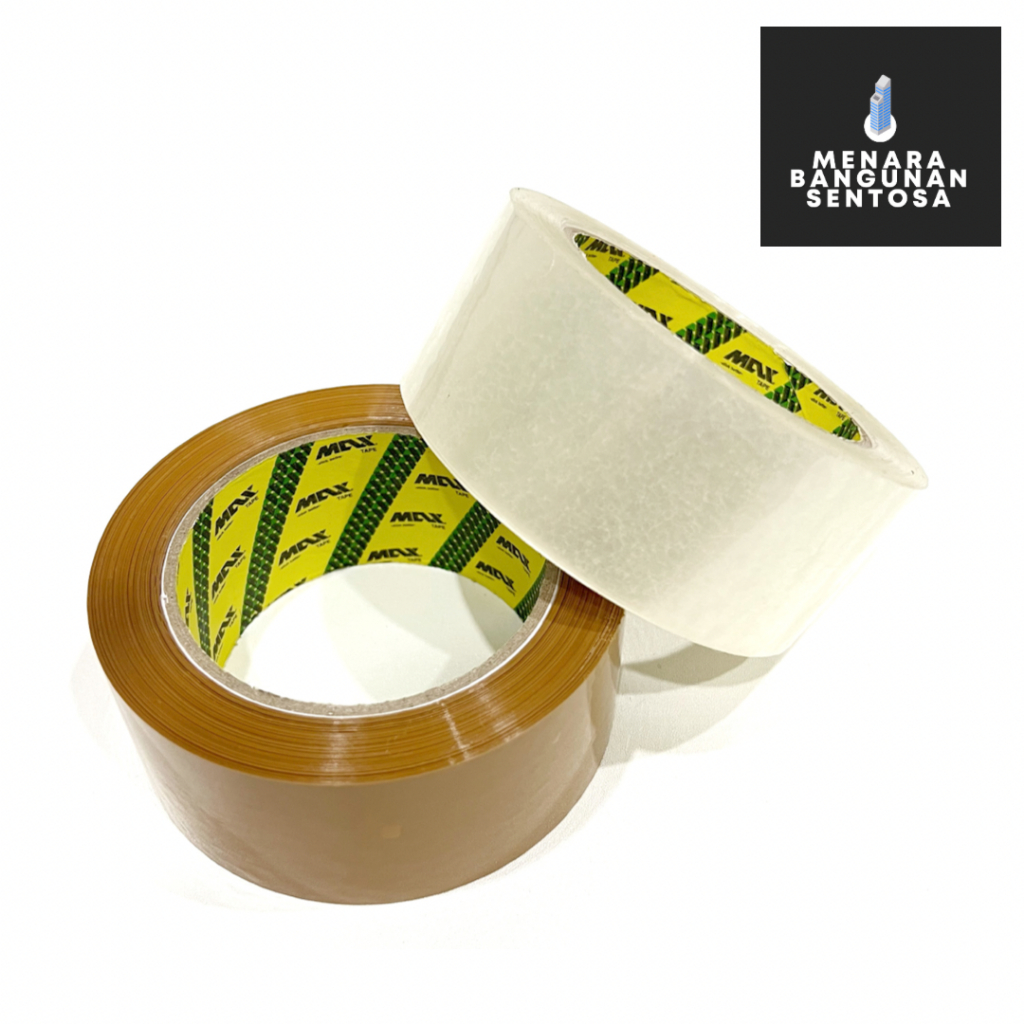 Jual Lakban Packing MAX 45mmx100Y - Plakban Isolasi Tape Bening ...