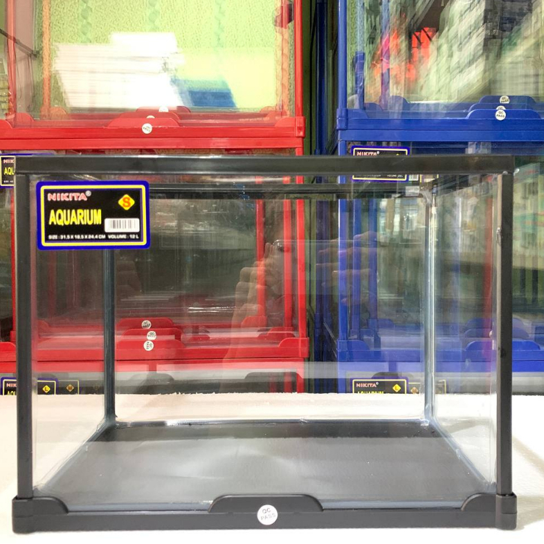 Jual AQUARIUM NIKITA AKRILIK / AQUARIUM REPTIL SIZE (S) 3 VARIASI WARNA | Shopee Indonesia