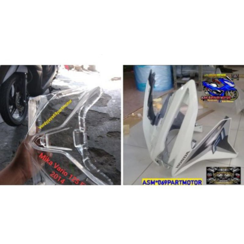 Jual panel+mika lampu vario125 old | Shopee Indonesia